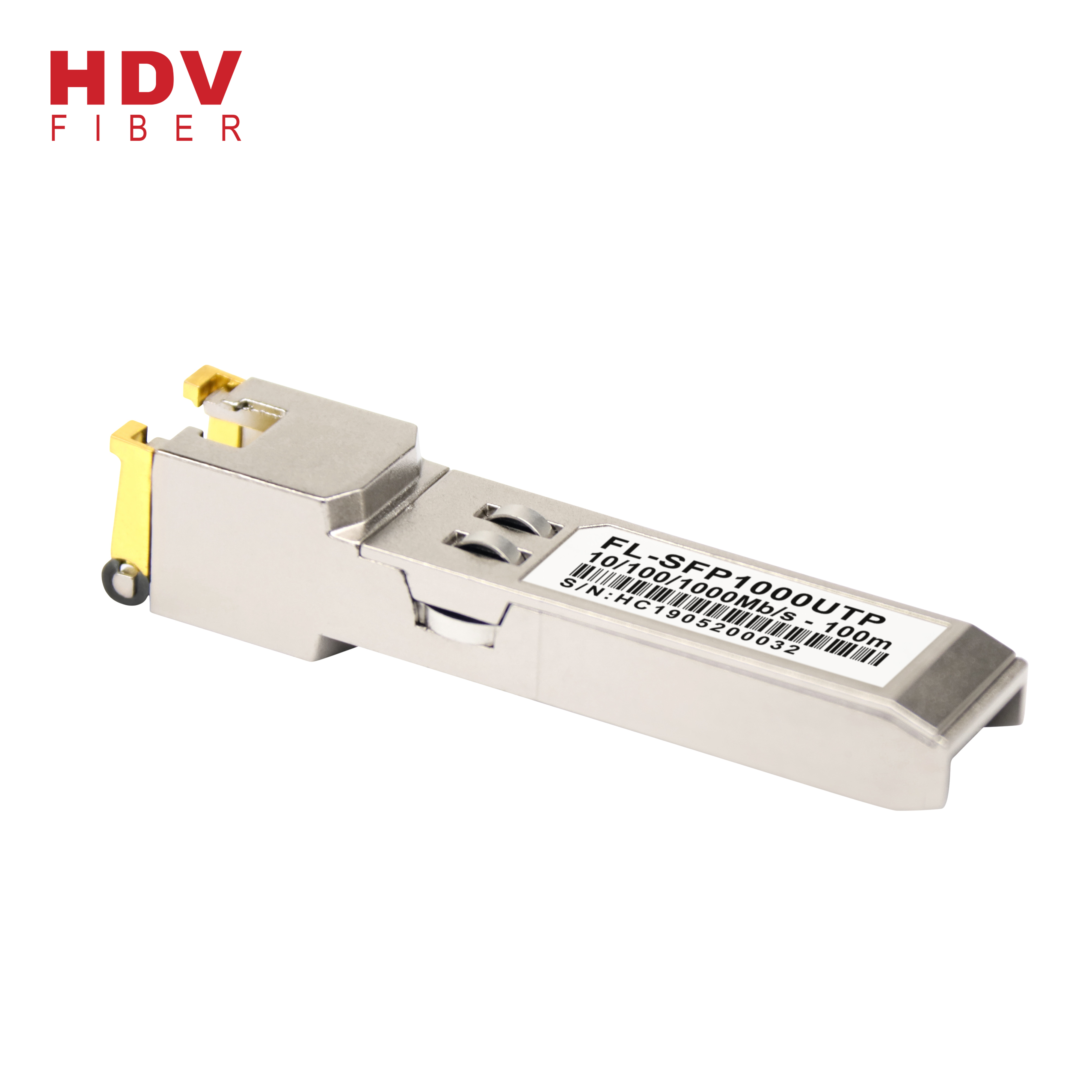 China sfp module one port rj45 10/100/1000M Base-T 100m optical ...