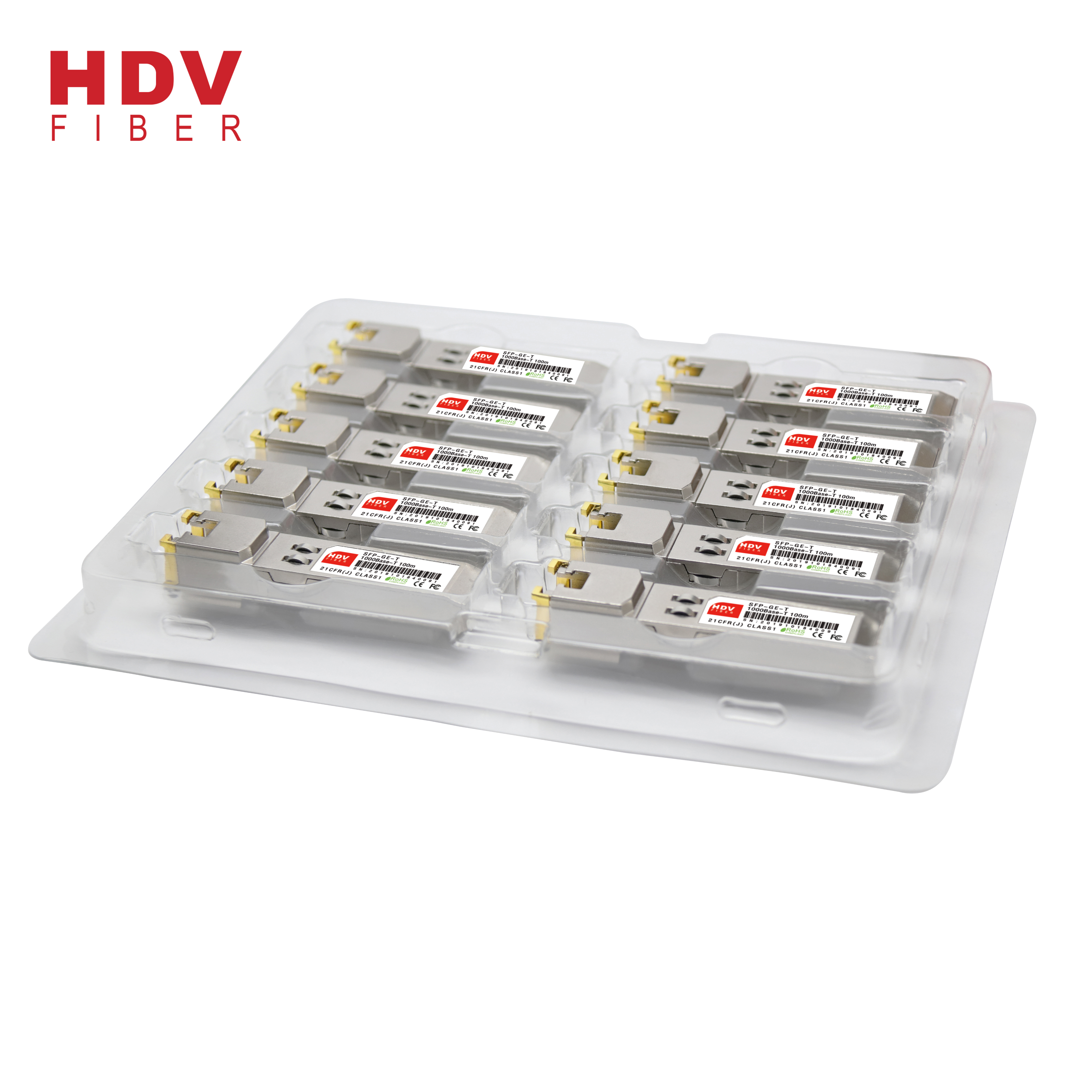 China 1G Copper sfp module Manufacturer and Supplier | HDV