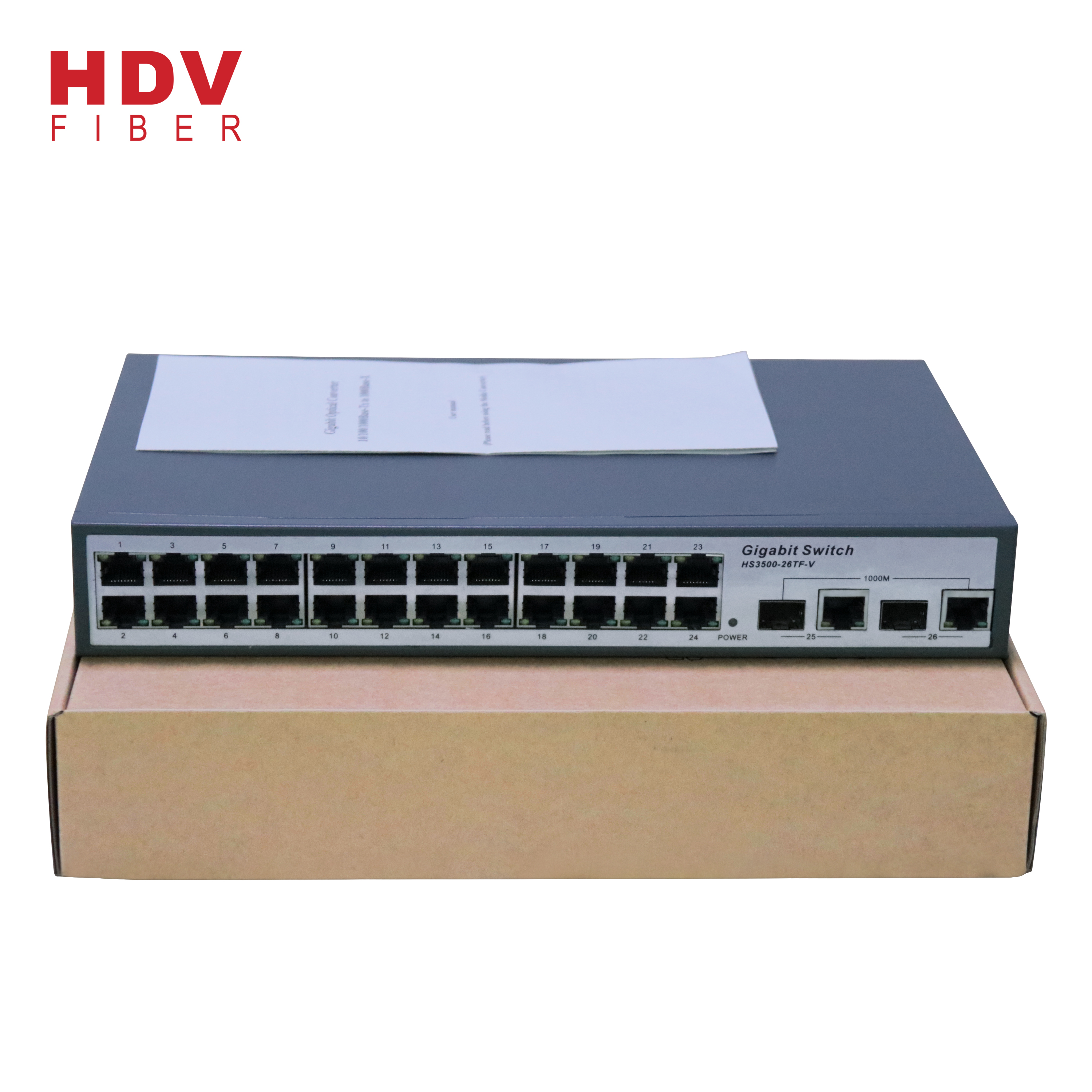 China Factory Wholesale Cheap Network Oem Ethernet 24 Port Fiber Switch Manufacturer And